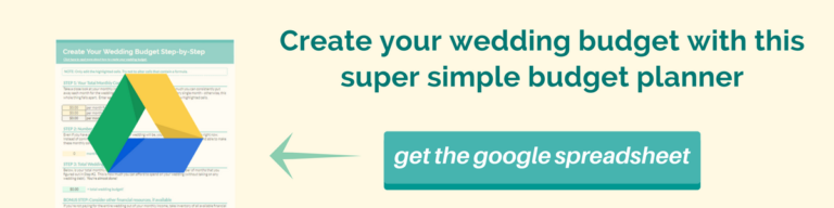 How to Create a Wedding Budget: An Easy Step-by-Step Guide — Planning ...
